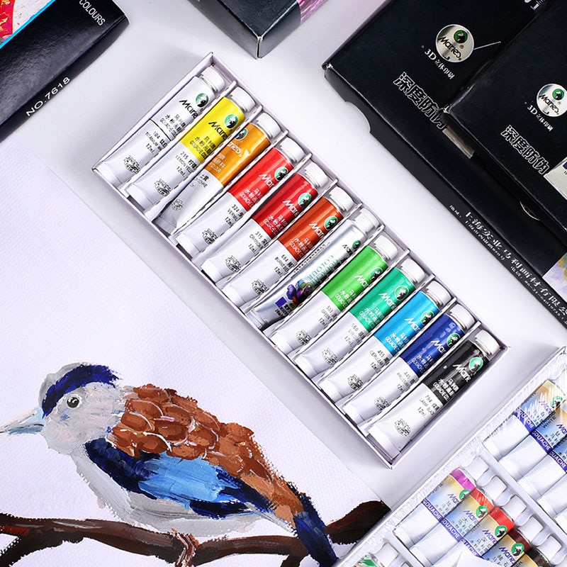 5ML Gouache Painting Pigment 12/18/24 Colors Water... – Grandado