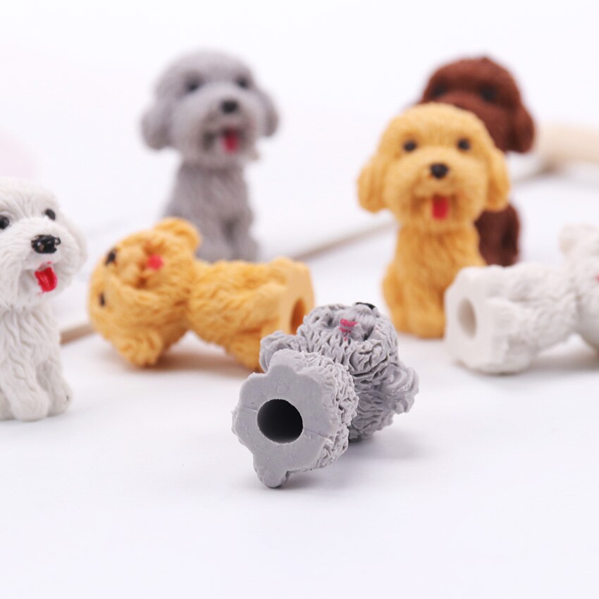 1PC Cute Dog Rubber Eraser School Office Stationer... – Grandado