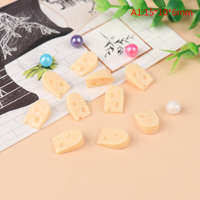 10Pcs Mini Cheeses for 1/12 Scale Dollhouse Simula... – Grandado