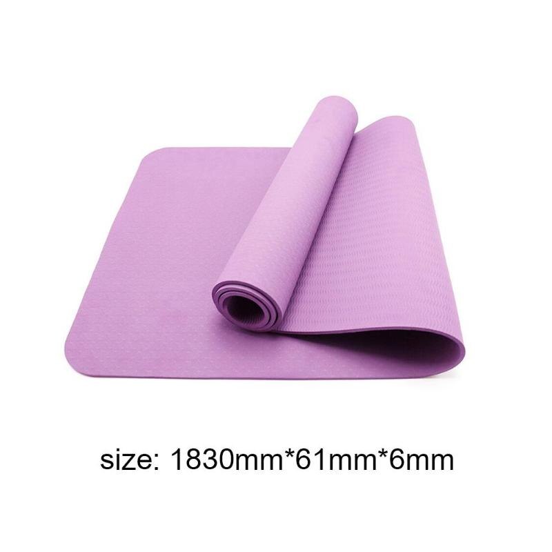 Yoga Mats Solid Color Durable Easy to Carry Gym Ho... – Grandado