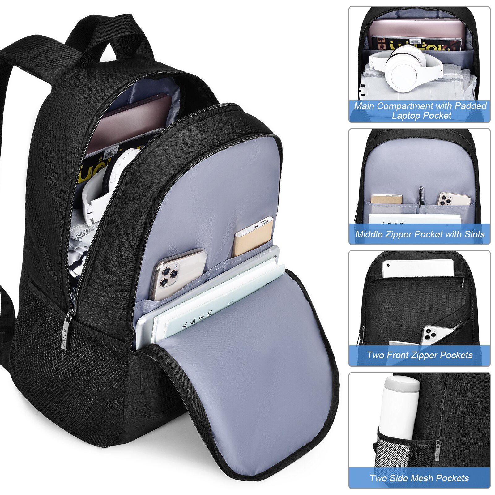 Laptop Backpack Computer Backpack Travel Business ... – Grandado