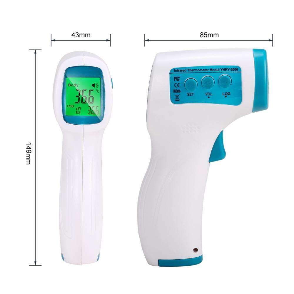 Non-contact IR Thermometer Body/Object Temperature... – Grandado