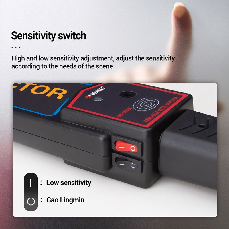 Security Metal Detector Pinpointer High Sensitivit... – Vicedeal