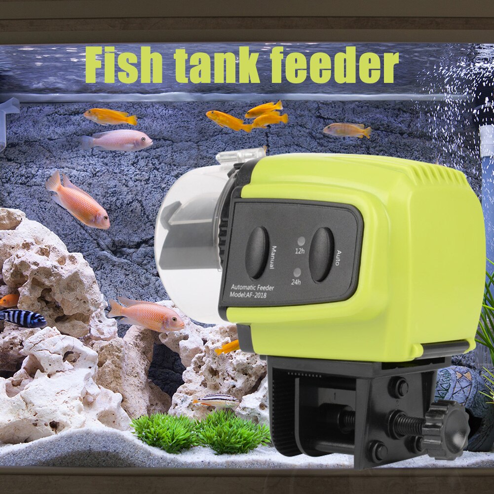Intelligent Timing Automatic Fish Feeder Aquarium ... – Vicedeal