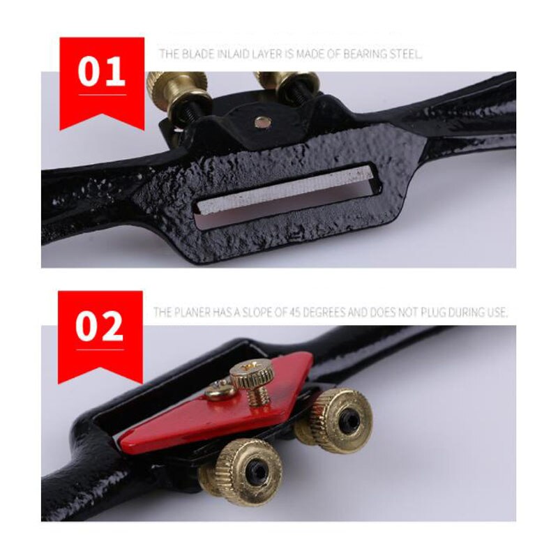 Realmote Vogel Holz Hobel 9 Zoll Holz Hand Hobel Biegen Mini retro ...