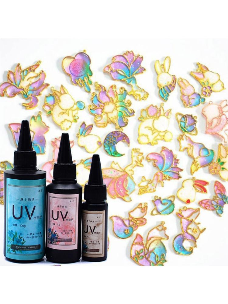UV Resin Ultraviolet Curing Epoxy Resin Hard Cryst... – Vicedeal