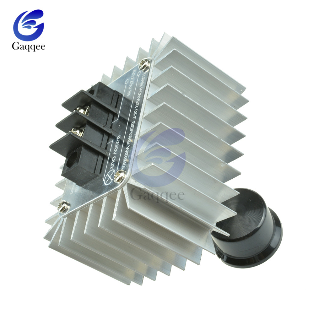AC 220V 5000W SCR Voltage Regulator Moror Speed Co... – Grandado