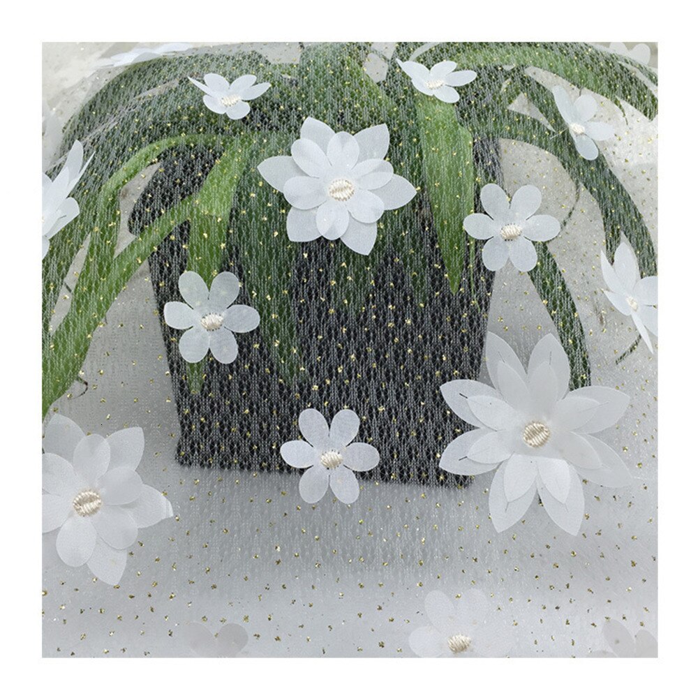 140x100cm Flower Little Daisy Hollow Floral Weddin... – Grandado