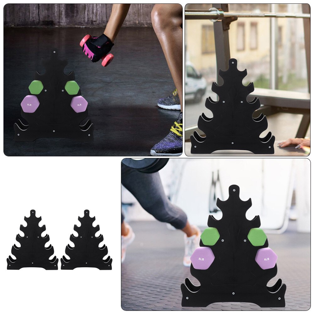 2pcs Workout Tree Stand Dumbbell Holder Dumbbell S... – Vicedeal