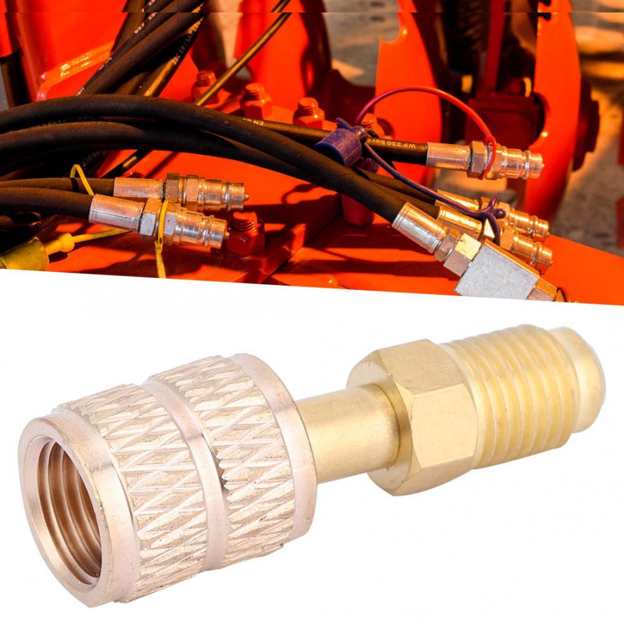 R410A AC Refrigeration Adapter Brass Straight Conn... – Grandado