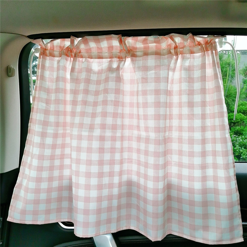 Ins Baby Auto Gordijn Beer Plaid Geborduurde Kinde... – Grandado