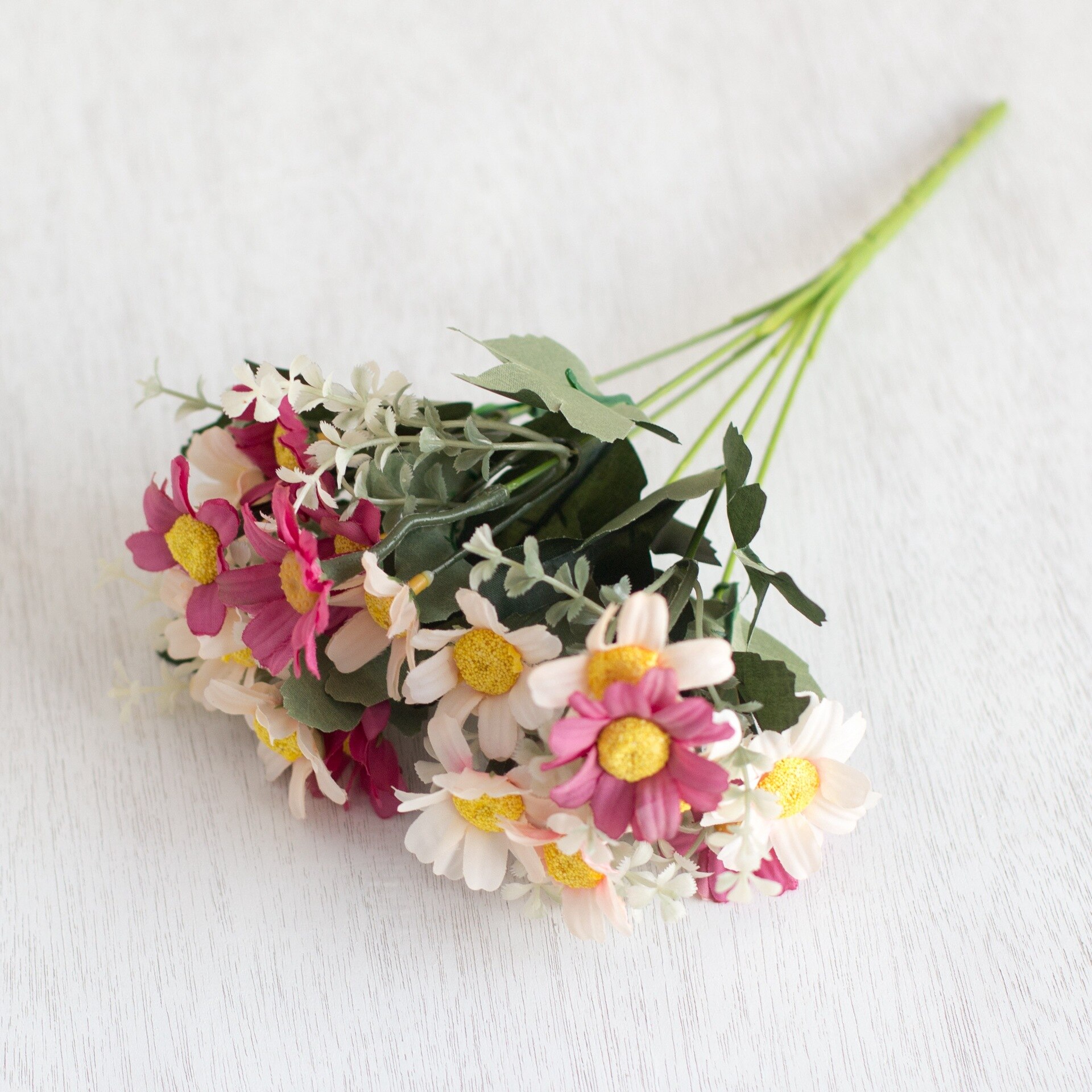 18 Head Cosmos 6-Color Artificial Flowers Dried Fl... – Grandado