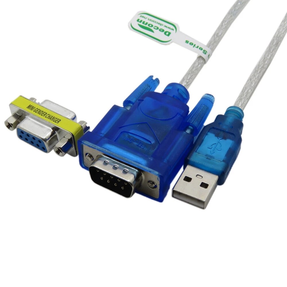 Usb To Rs232 Com Port Serial Port 9 Pin Db9 Cable Grandado