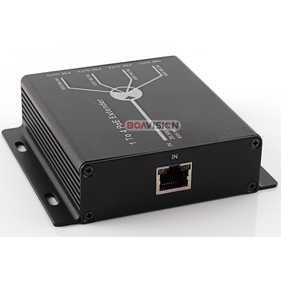 Extension POE 4 Ports 10/100M 25.5 M | Petit prolo... – Grandado