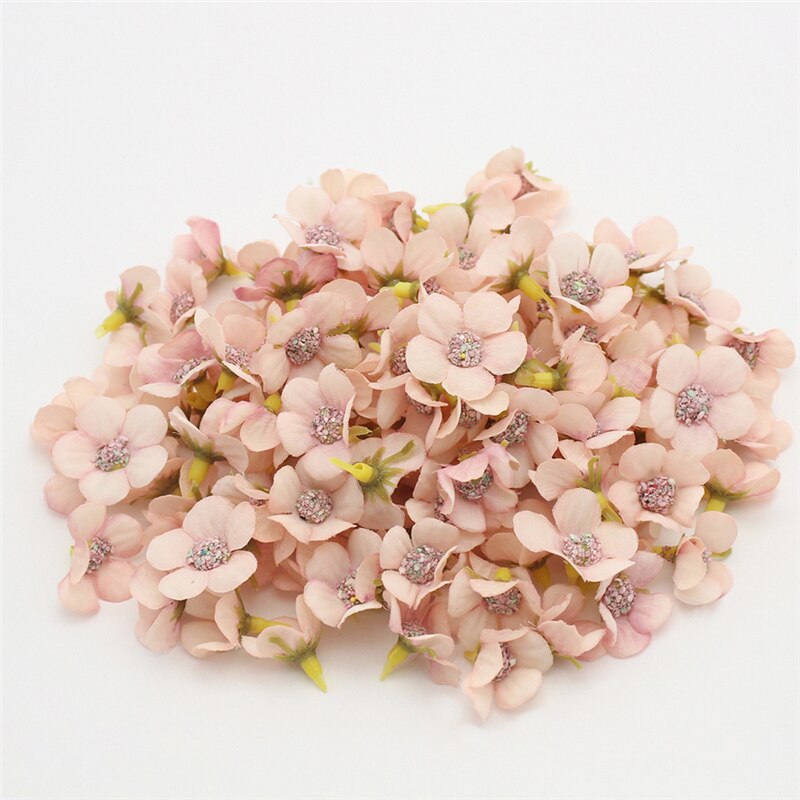 2.5cm wedding silk flower head DIY handmade materi... – Grandado