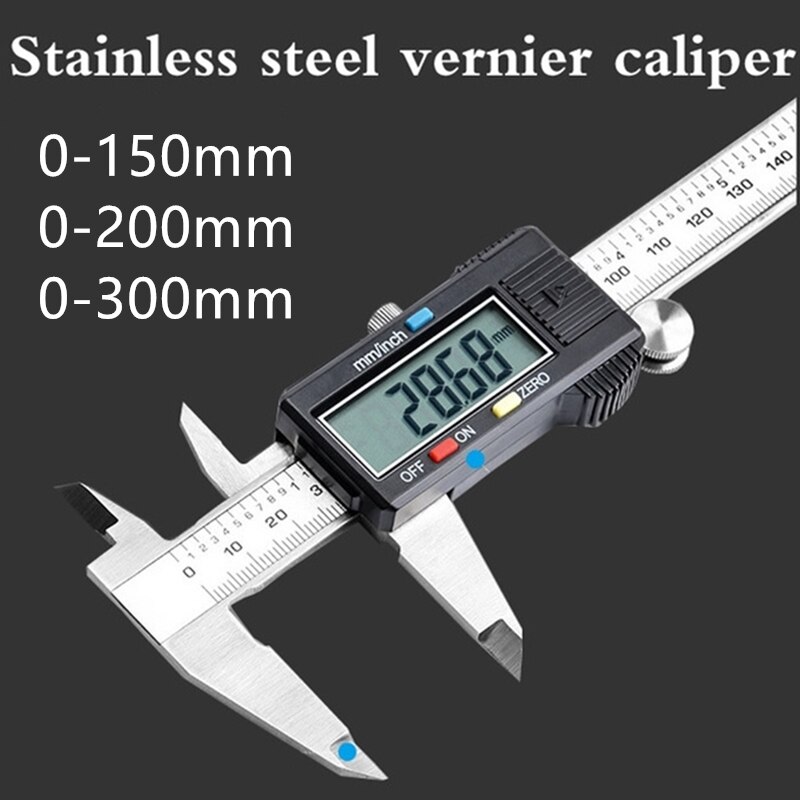 Digital Vernier Caliper paquimetro 150 200 mm ELEc... – Grandado