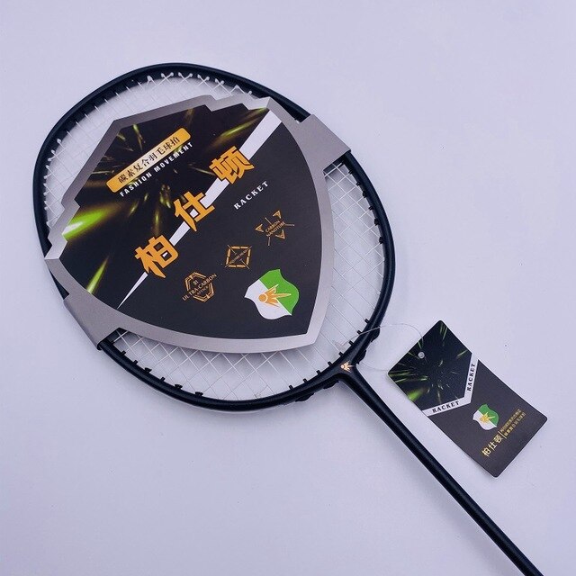 Powerful WOVEN Badminton Racket Full Carbon 4U Tra... – Vicedeal