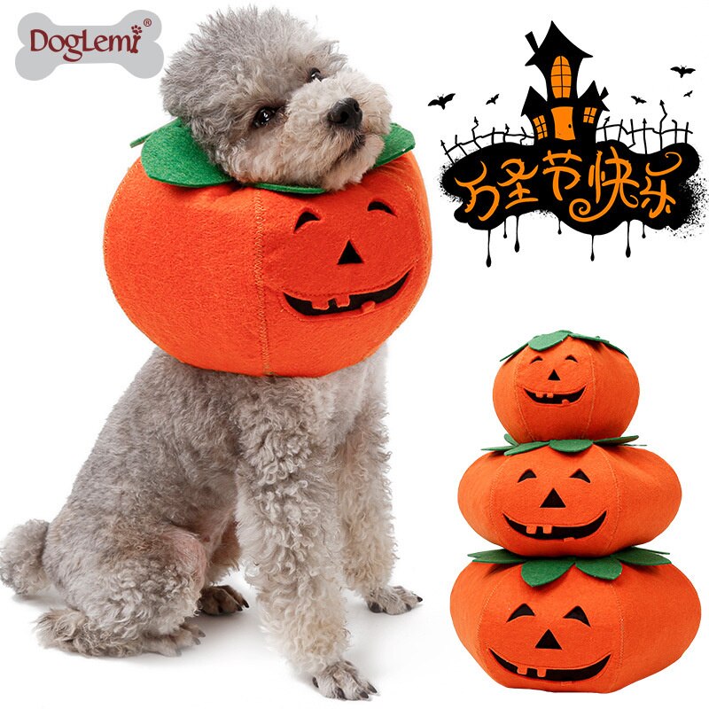 Leuke Pet Hoed Halloween Pompoen Pet Hond Kat Hoed... – Grandado