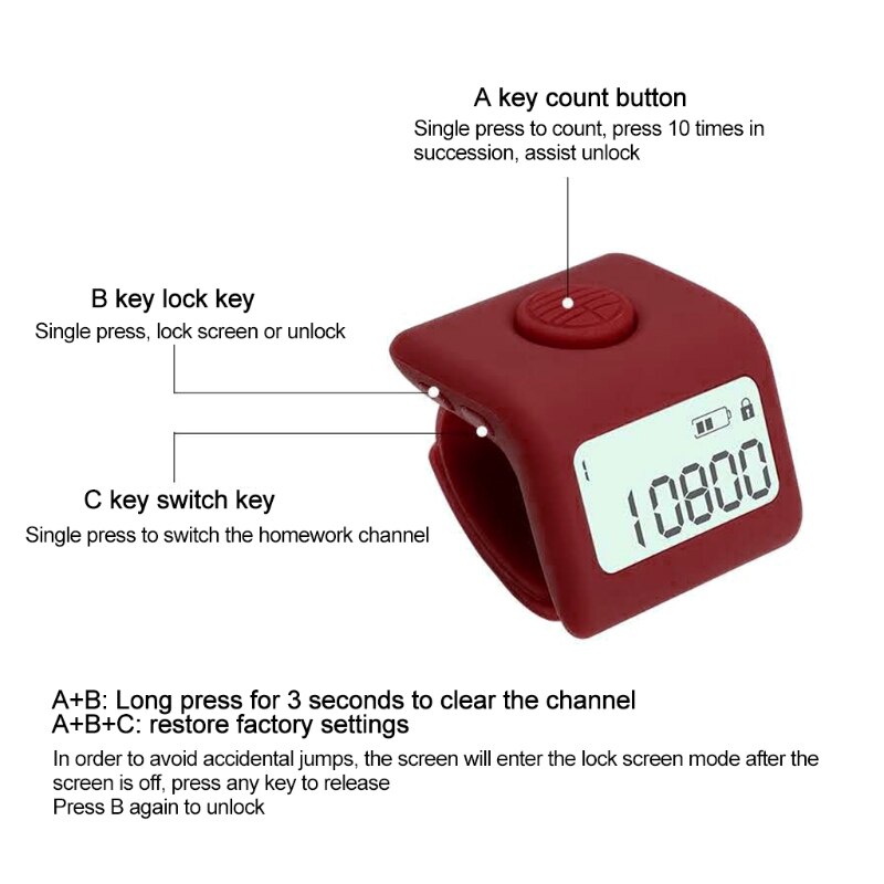 Chargeable 9 Channel Handheld Buddha Beads Finger ... – Grandado