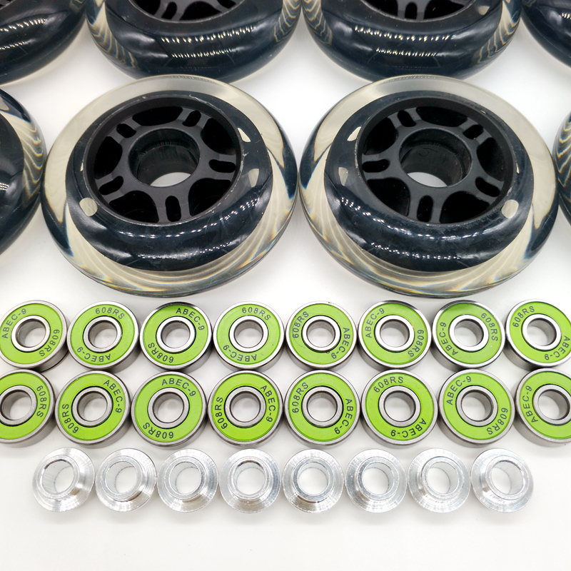 speed skate wheel roller wheel 84 mm 90 MM PU mate... – Grandado