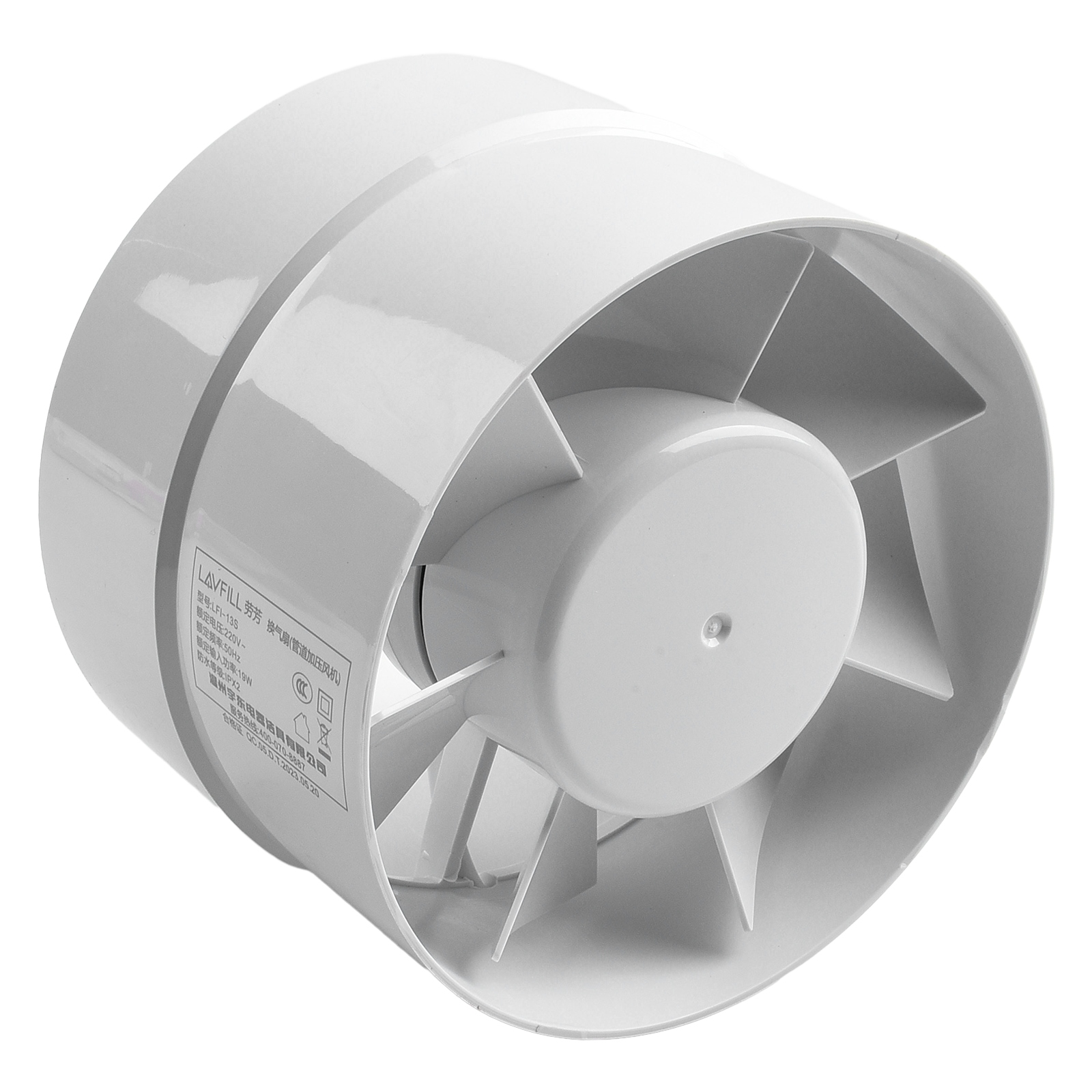4/5/6 Inch 100/125/150Mm In-Line Afzuigventilator ... – Grandado