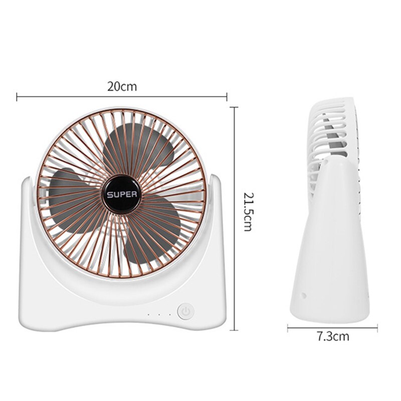 -Portable Travel Battery Operated Fan Rechargeable... – Vicedeal