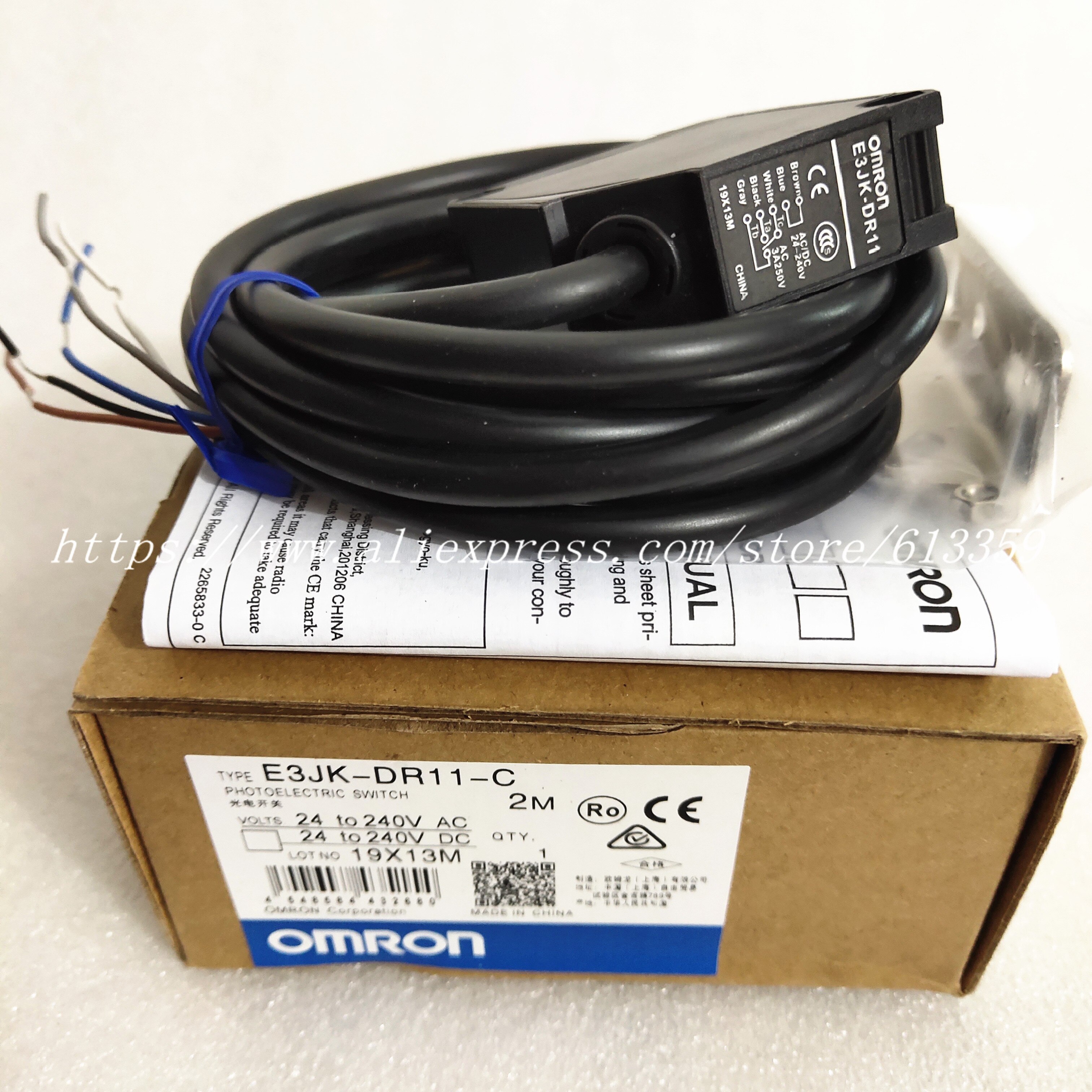 E3JK-DR11-C E3JK-DR12-C Omron Interruptor Fotoelét... – Grandado