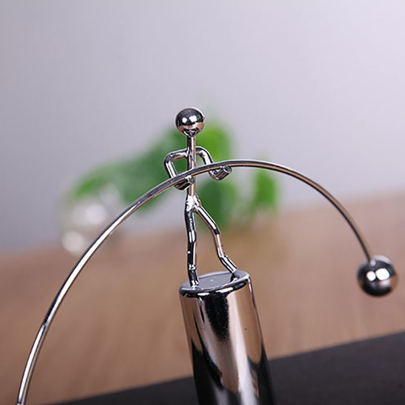 Newton Pendulum Cradle Balance Men Iron Man Ball C... – Vicedeal