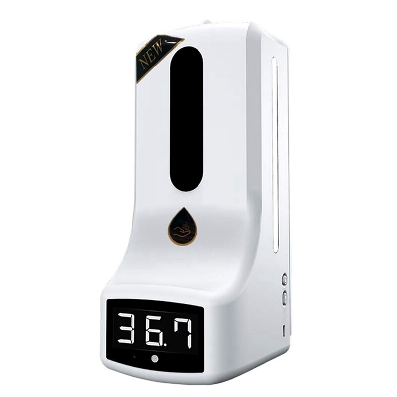 Wall-Mounted Thermometer with Hand Dispenser, K9 A... – Vicedeal