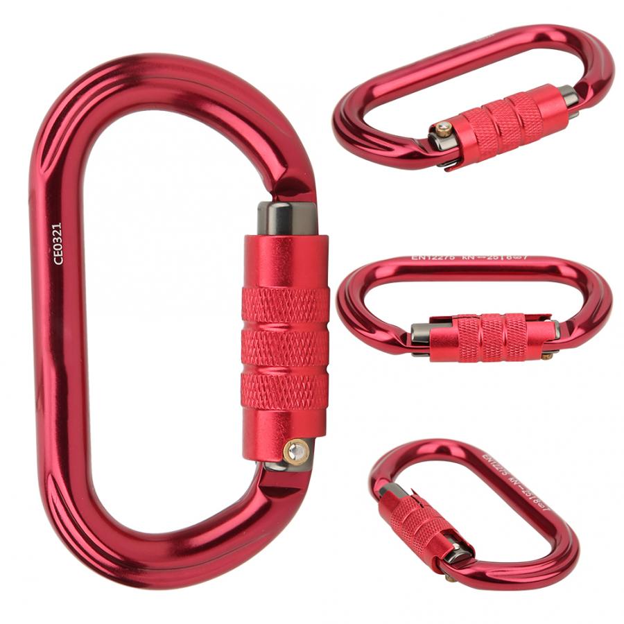 Climbing Carabiner O Type Automatic Lock Rock Clim... – Grandado