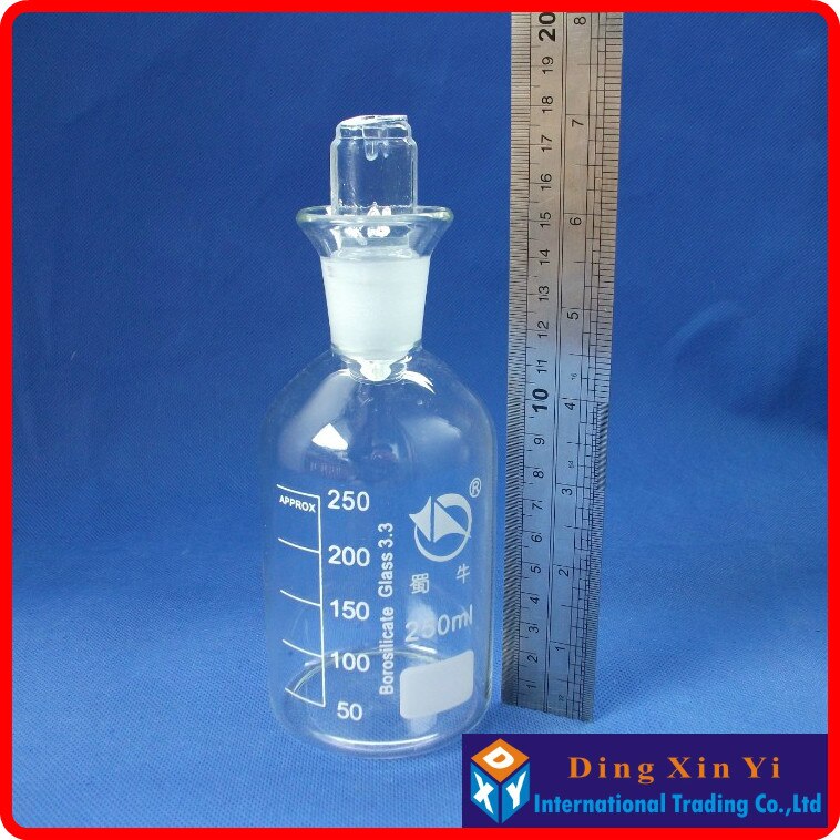 250ml Dissolved oxygen bottle,Laboratory use glass... – Vicedeal
