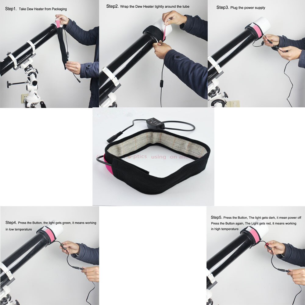 120 mm Premier Euergy-saving Dew Removal Heater St... – Grandado