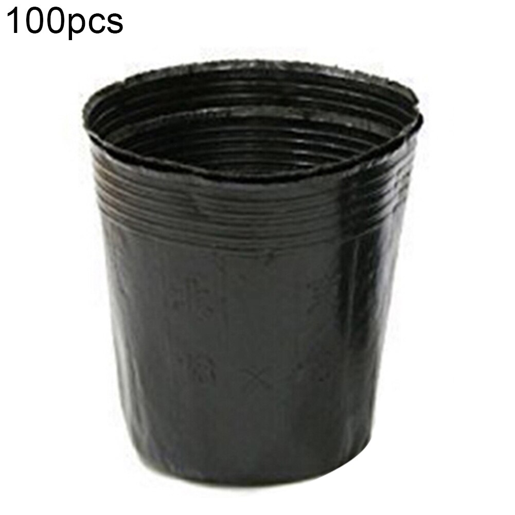 100Pcs Plastic Planten Pot Planten Kwekerij Potten... – Grandado