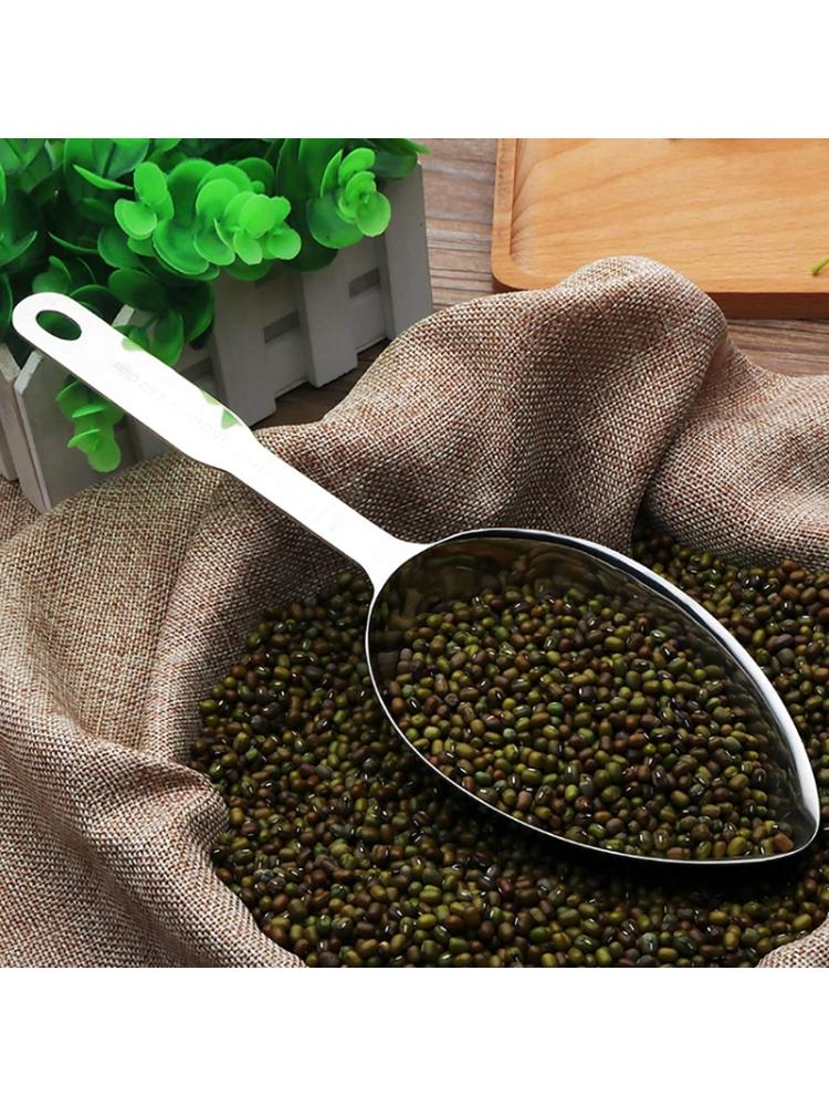 Stainless Steel Oval 1 Cup Measuring Scoop Ice Cre... – Grandado