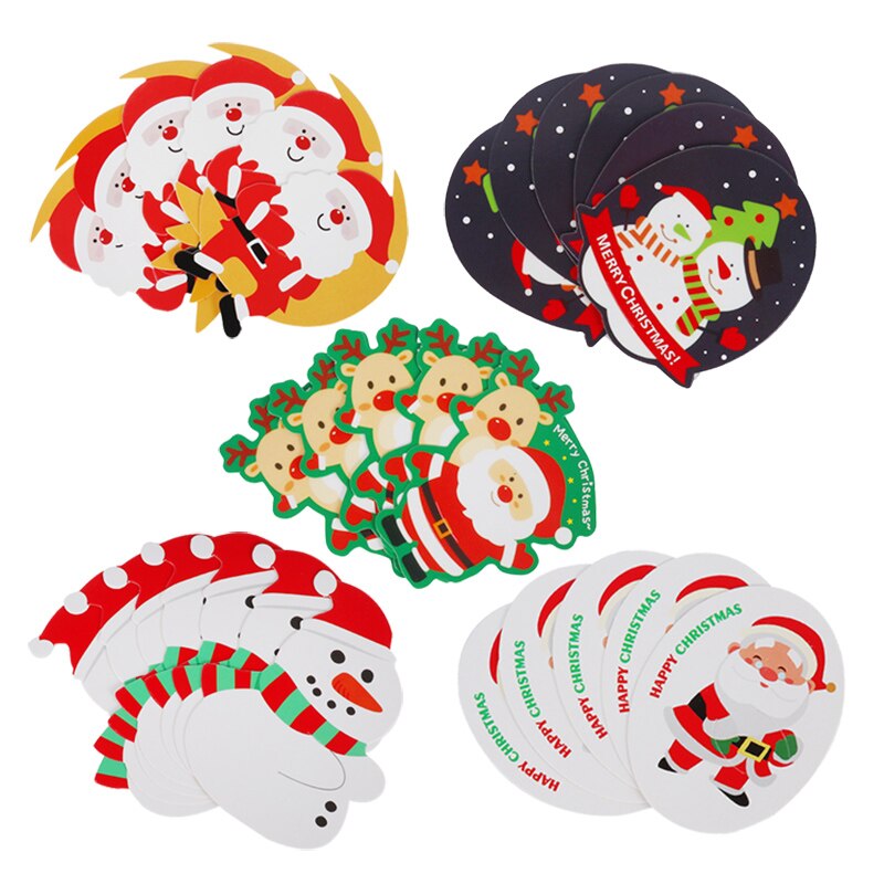 50pcs Christmas Santa Claus Snowman Lollipop Decor... – Grandado