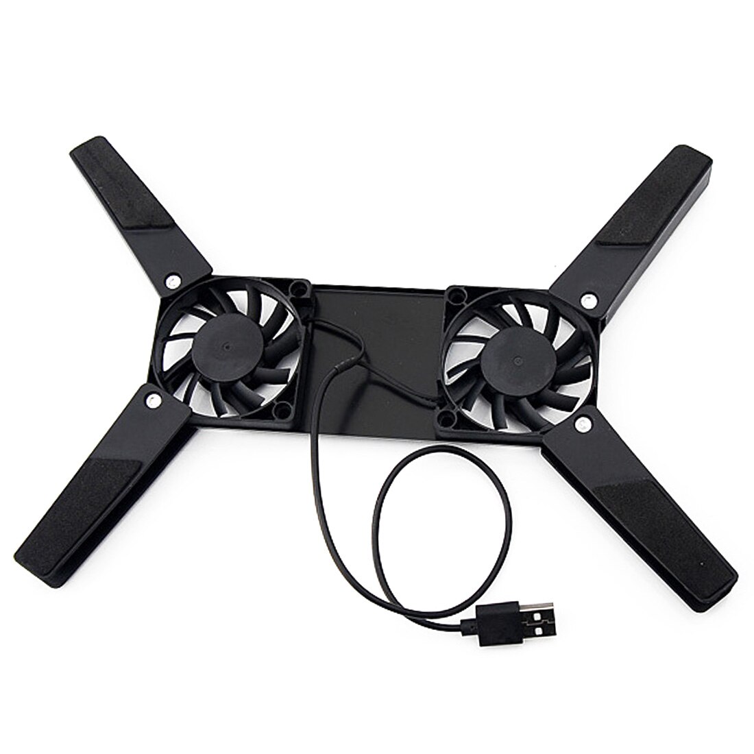 Portable Slim Smart USB Fan Laptop Cooling Pad 2 F... – Vicedeal