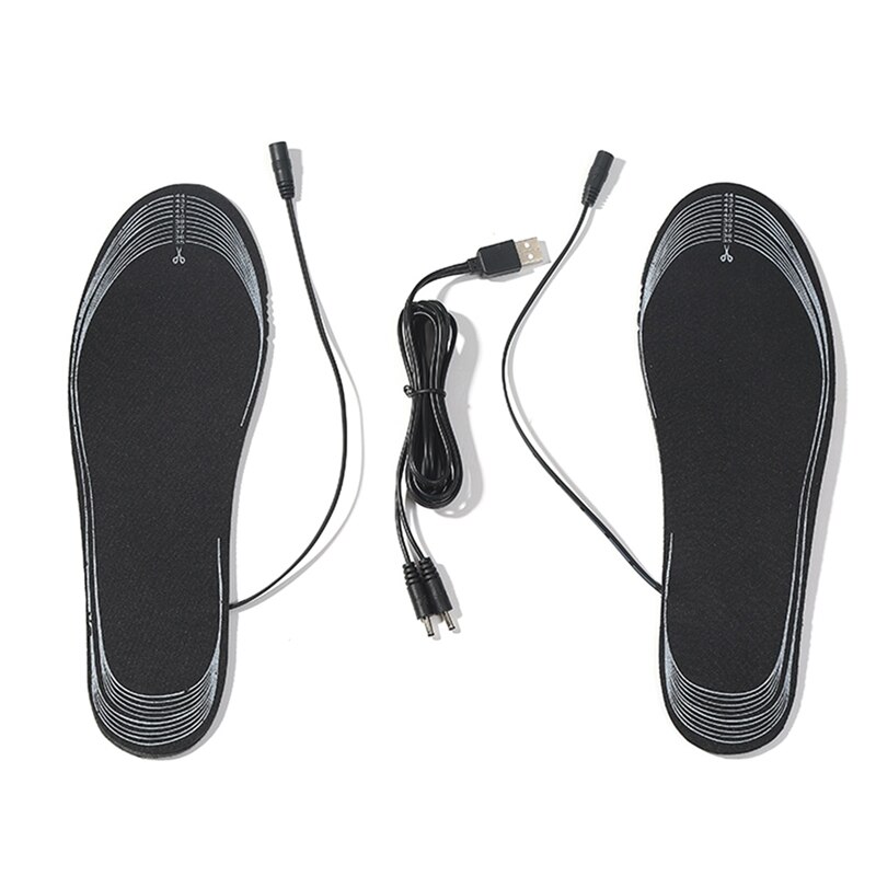 USB Heated Shoe Insoles Electric Foot Warming Pad ... – Grandado