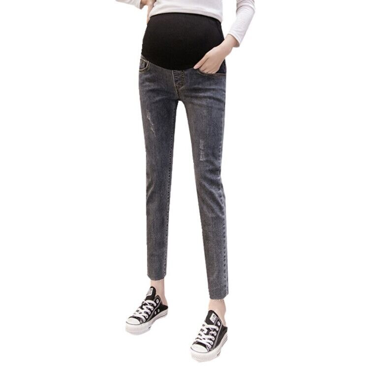 Pregnant women pants Maternity jeans spring style ... – Grandado