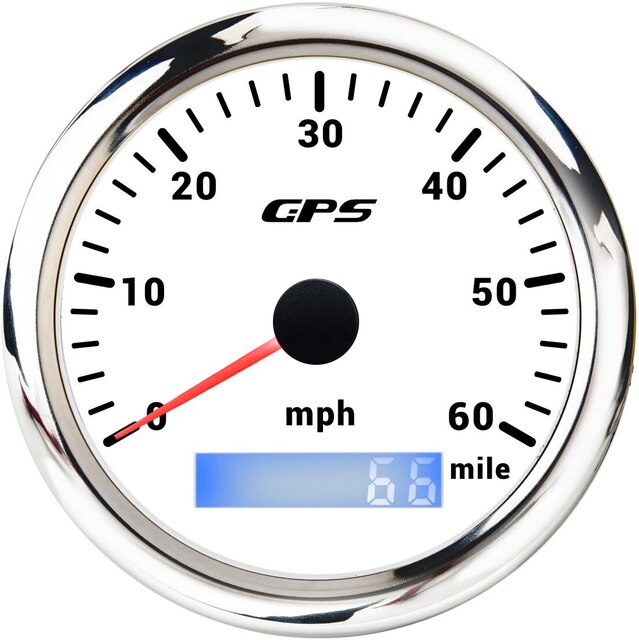 85MM GPS Speedometer 80 160 MPH Mile With 7 Colors... – Grandado