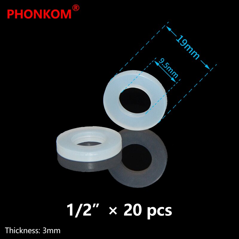 Silicon Platte Pakking Met Filter 1/2 "3/4&qu... – Vicedeal