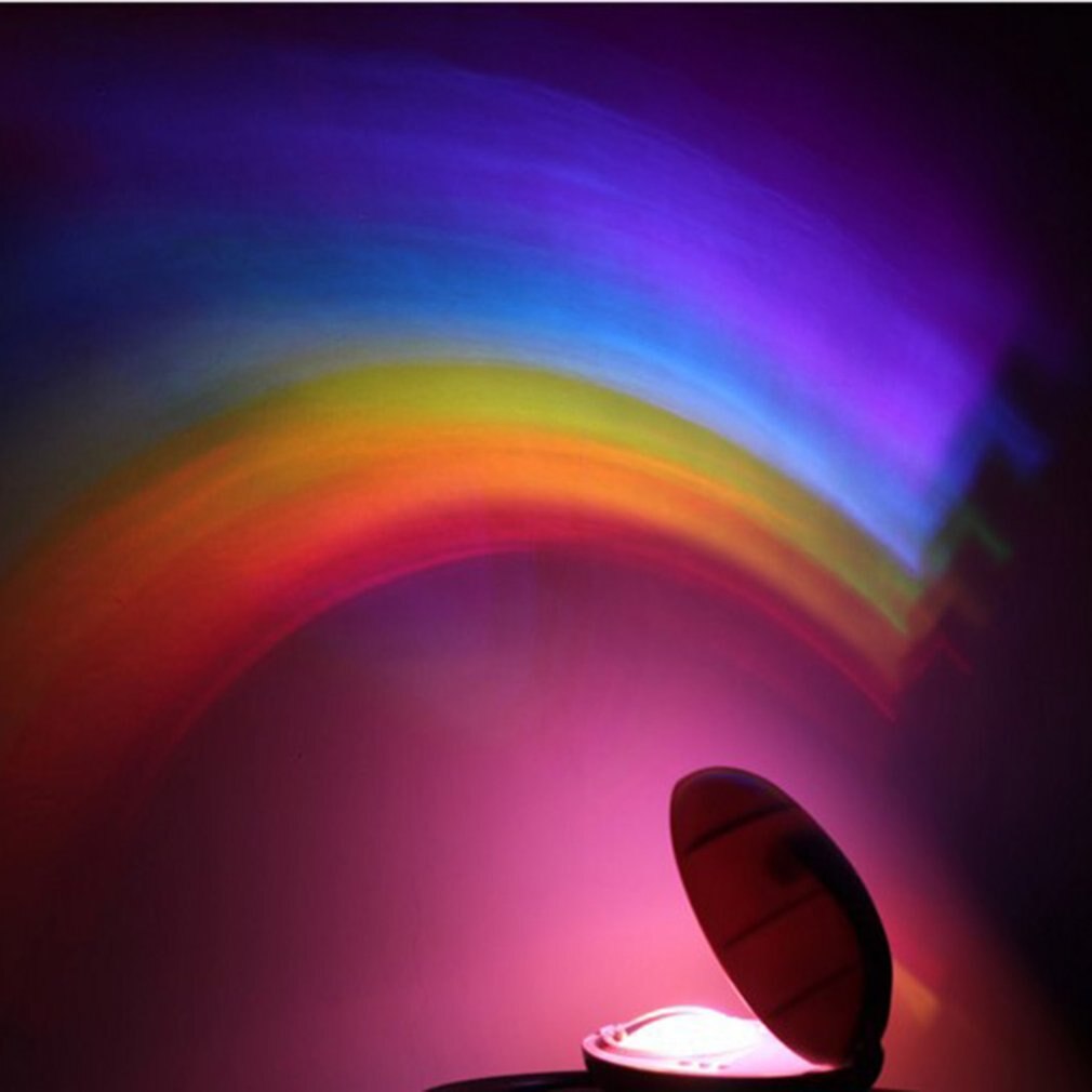 LED Colorful Rainbow Lamp Romantic Egg-shaped Nigh... – Vicedeal