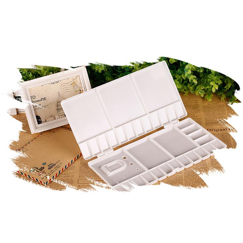 Plastic Painting Pallet Watercolor Palette Folding... – Grandado