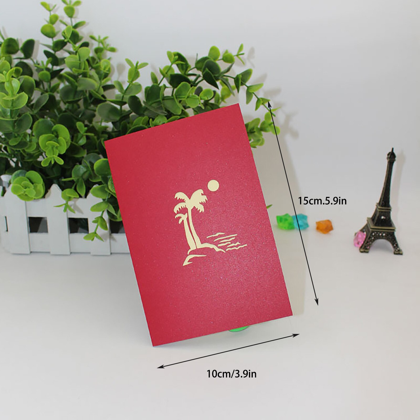 3D Festival Card Handmade Paper Greeting Card Bles... – Grandado