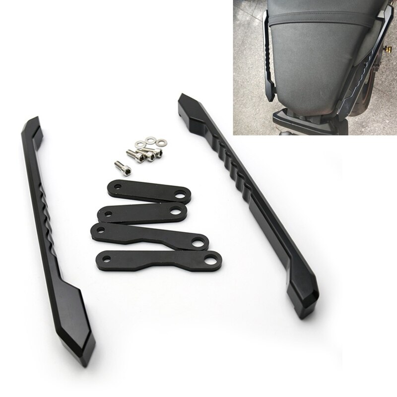 Motorcycle CNC Aluminum Rear Passenger Seat Hand H... – Grandado