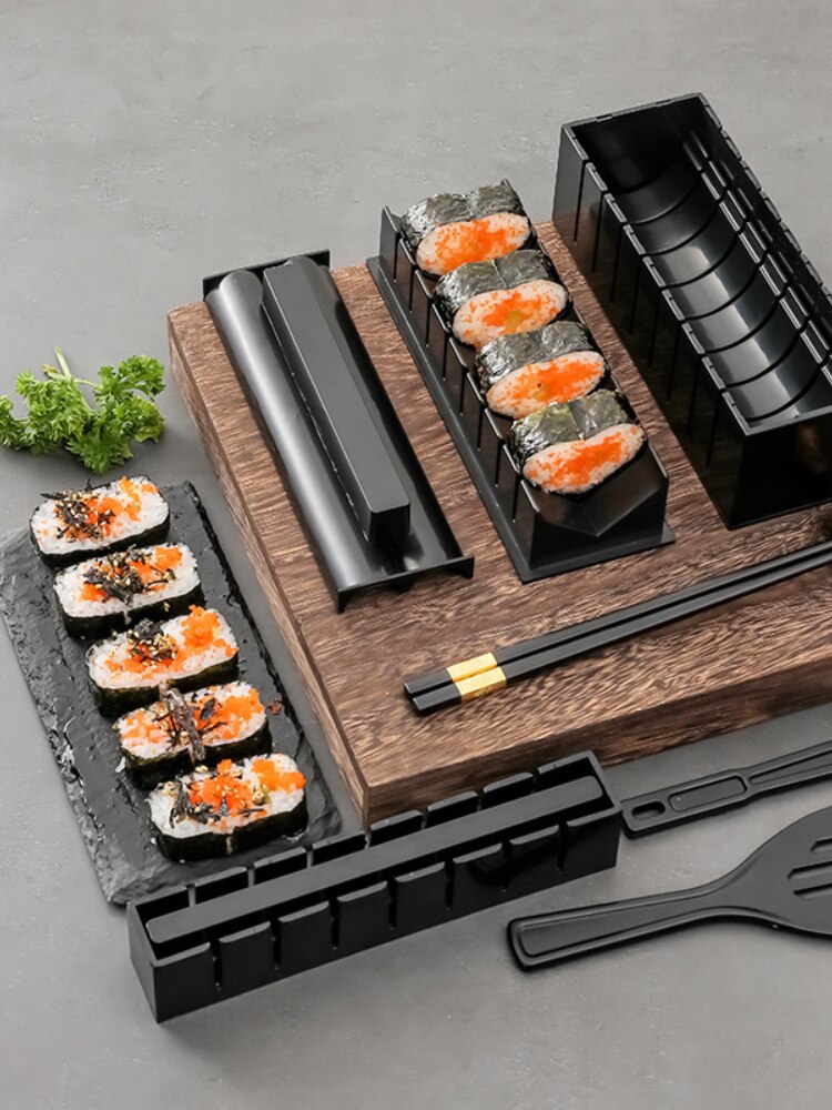 Sushi Mold 10-Piece Set Kimbap Rice Roll Sushi Mac... – Grandado