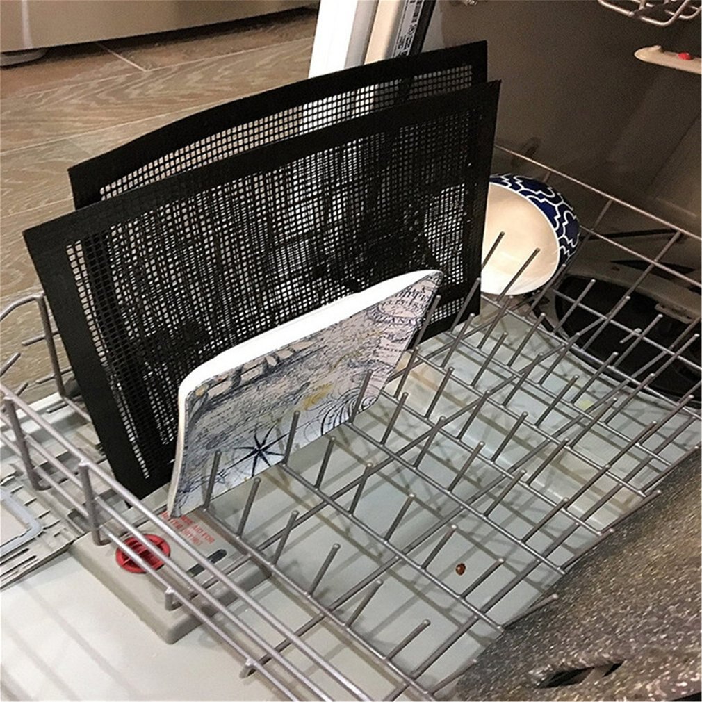 BBQ Grill Mesh Mat Non-Stick Cooking Reusable Shee... – Grandado