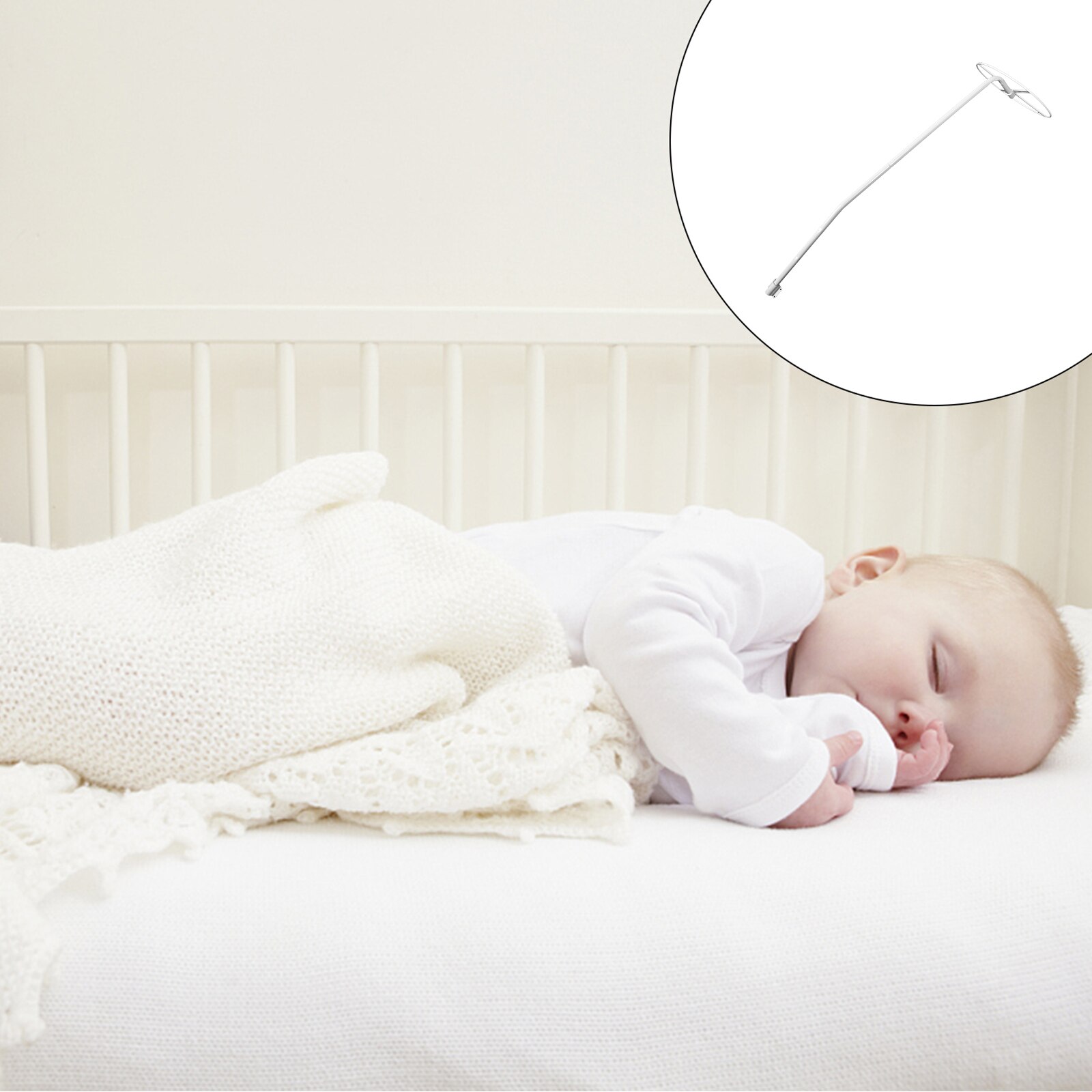 1 Set Mosquito Net Rack Crib Canopy Bracket Mosqui... – Vicedeal