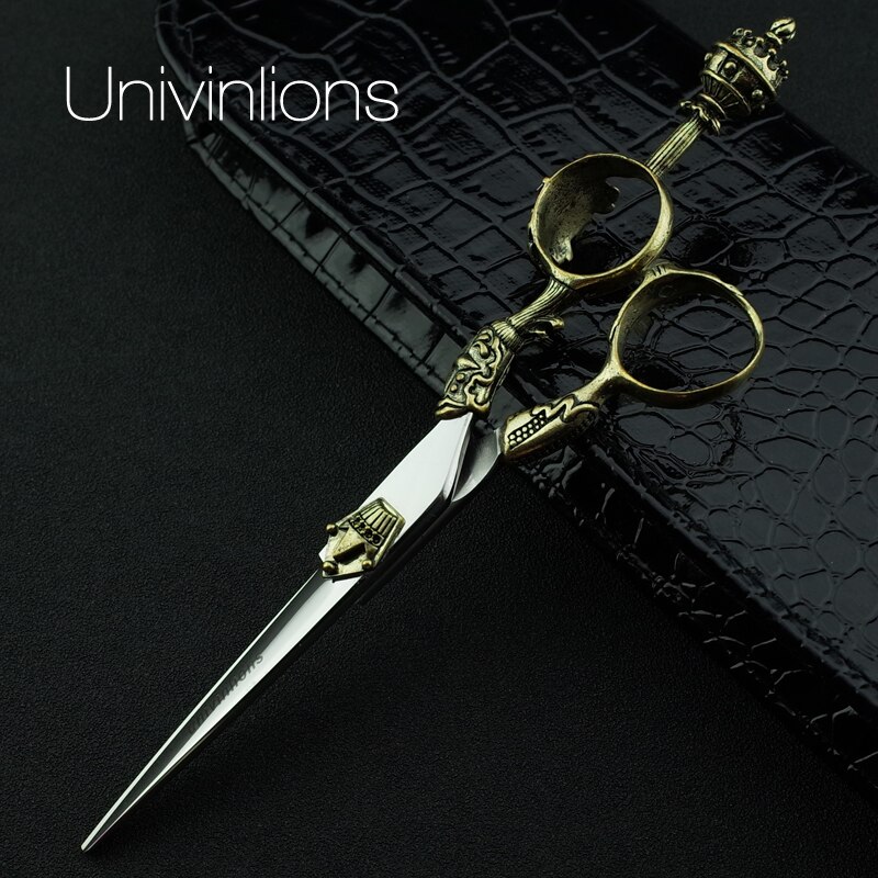 6" king style hair scissors hairdressing scissors ... – Vicedeal