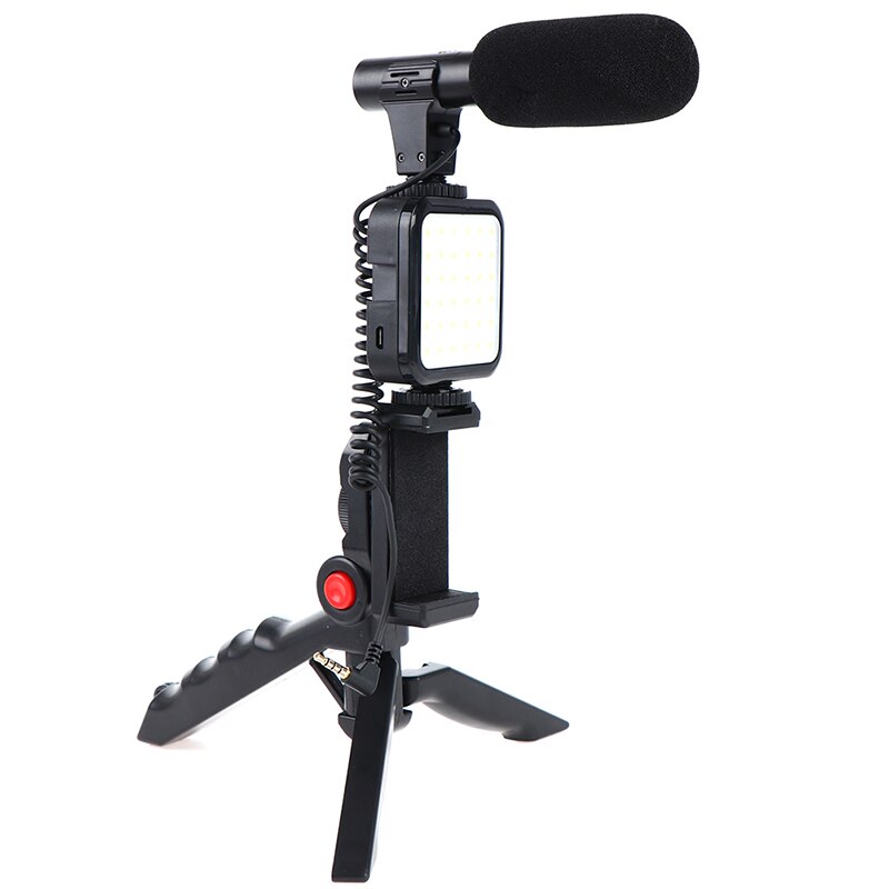 KIT-01LM Condenser Microphone With Tripod LED Fill... – Grandado