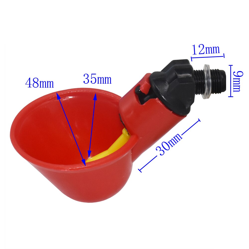 4 Pcs Automatic Quail Drinker Chicken Waterer Bowl... – Vicedeal